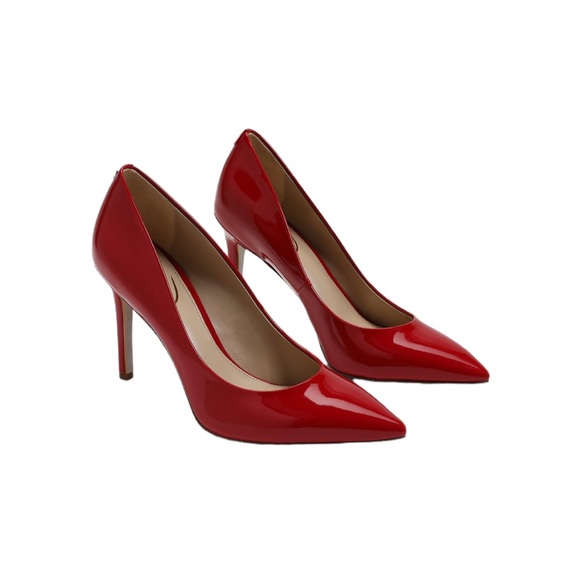 Sam Edelman | Shoes | Sam Edelman Hazel Pointed Toe Ruby Red Patent ...